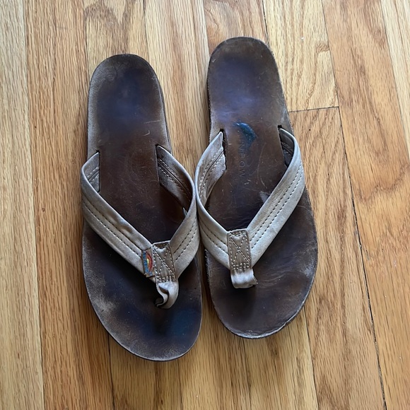 Rainbow | Shoes | Rainbow Flip Flops | Poshmark